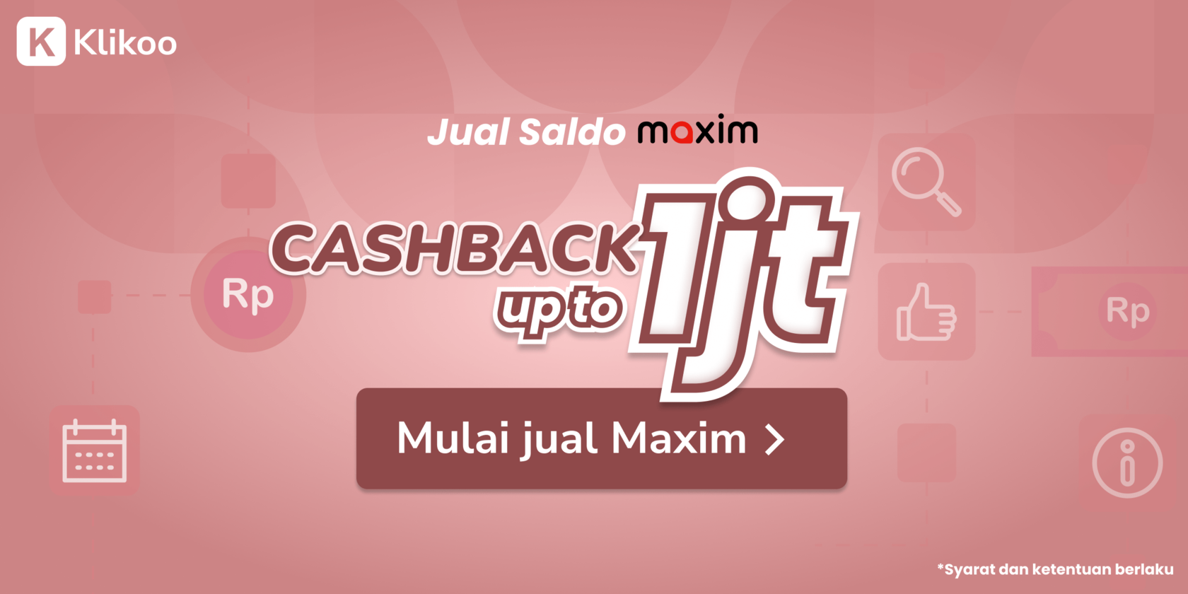 CUAN Maxim Sales! Get The Cashback For Every Maxim Transaction up to ...