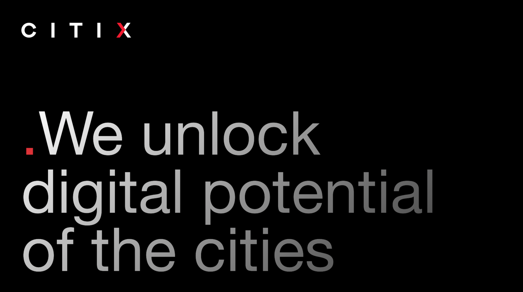 Citix - New horizons for the city and advertising