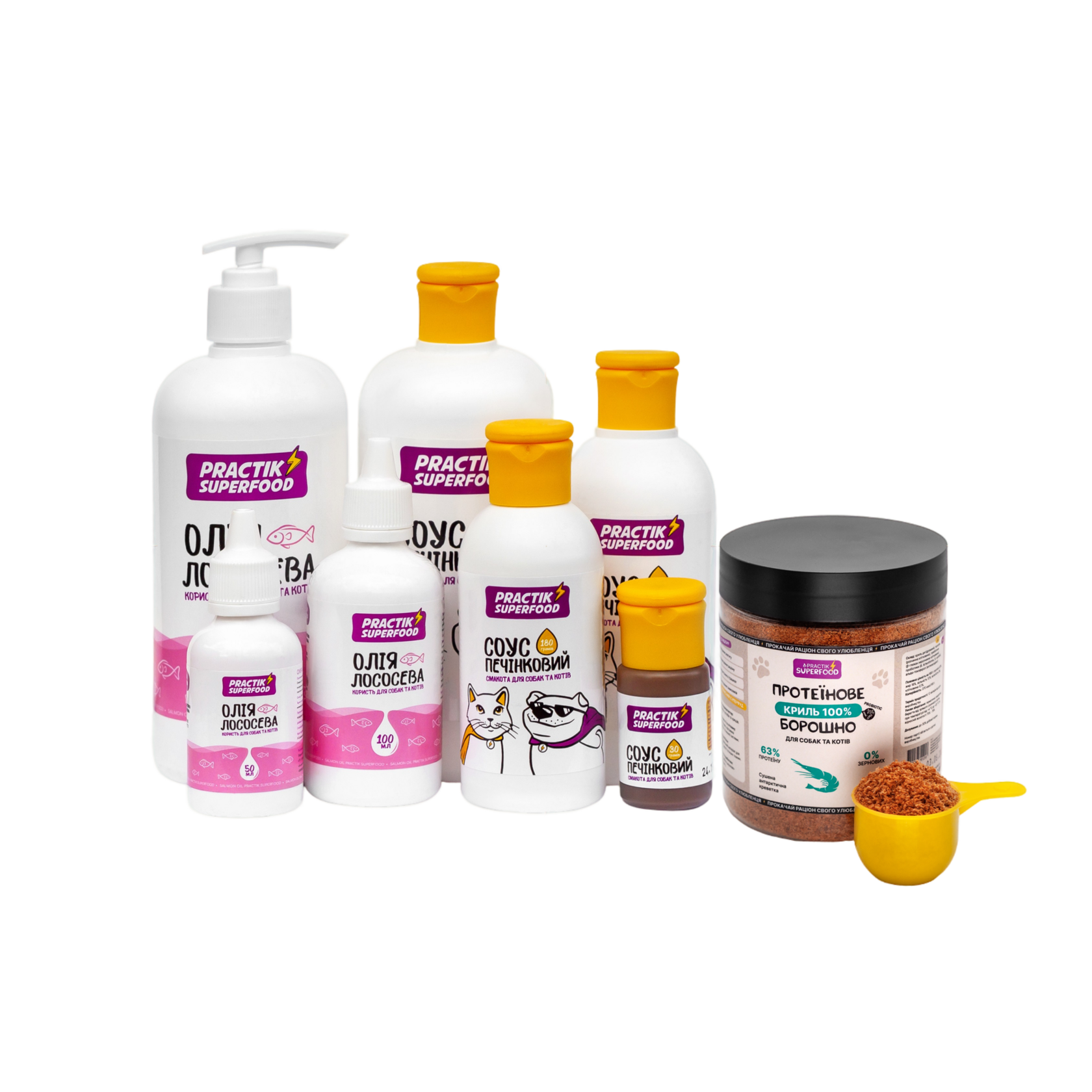 Суперфуди для собак та котів Practik SuperFood купити в Україні