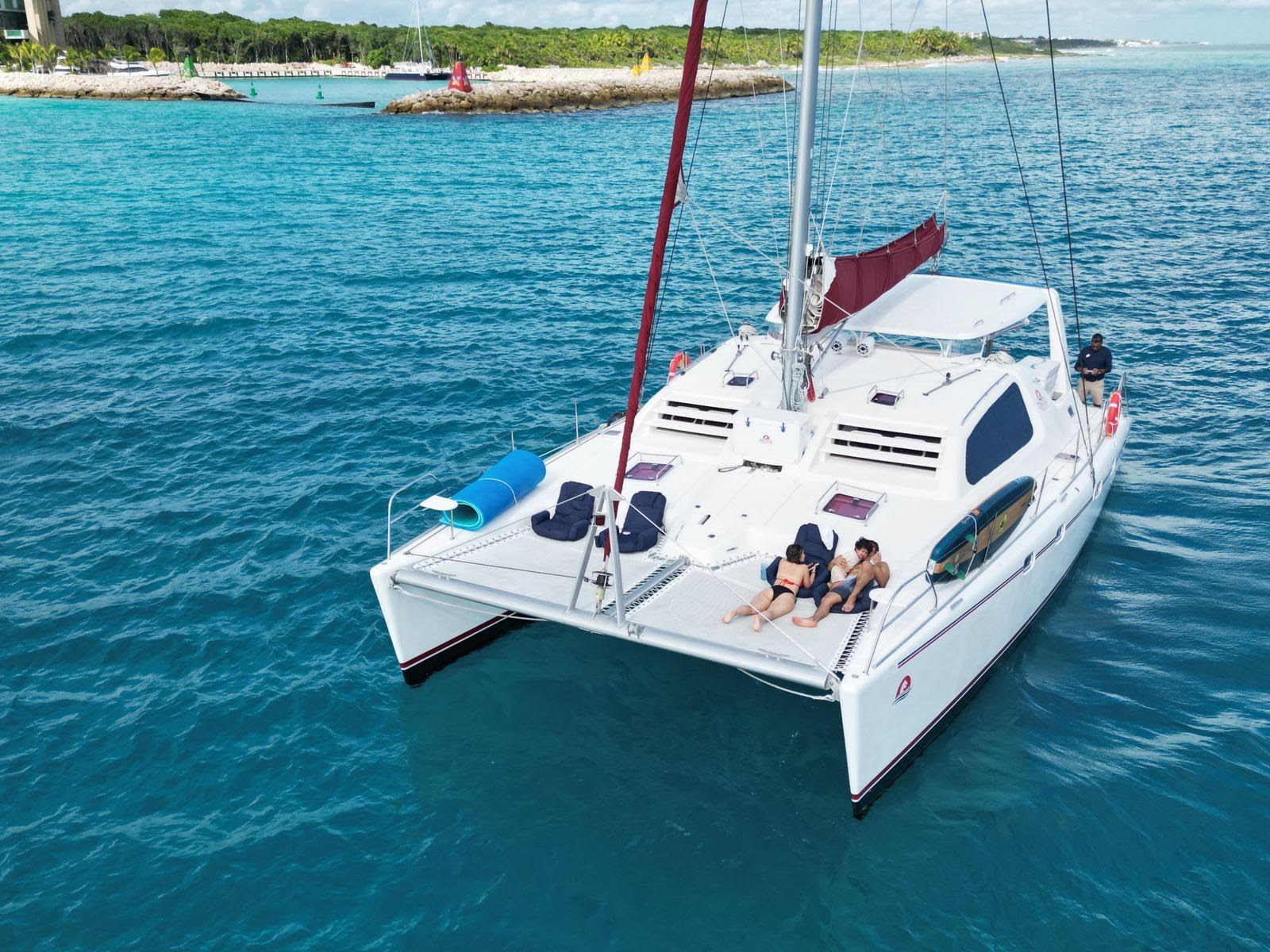 47ft All Inclusive catamaran in Tulum, Mexico
