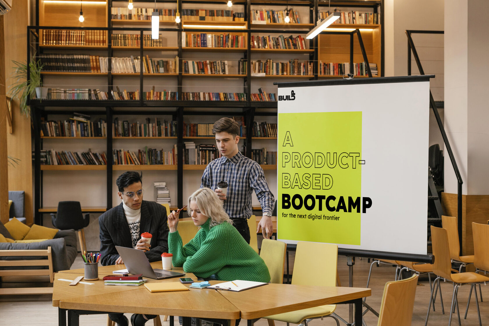 BuildUp Educational Bootcamp Branding and UI/UX | Yugen Branding