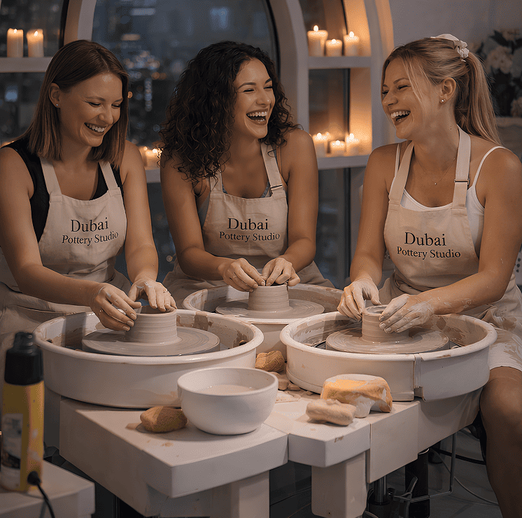Create your own ceramics in Dubai