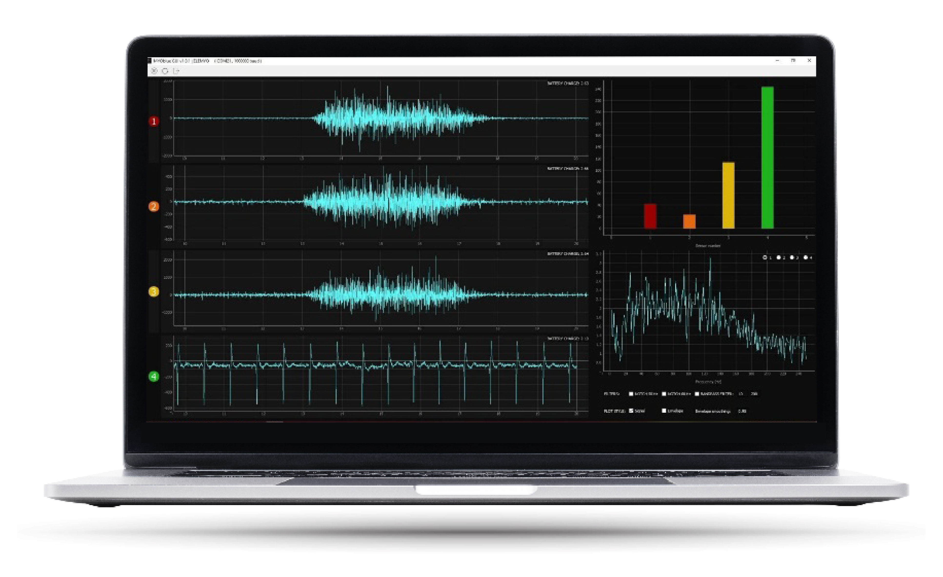 Getting Started with Wireless EMG sensor MYOblue v1.2
