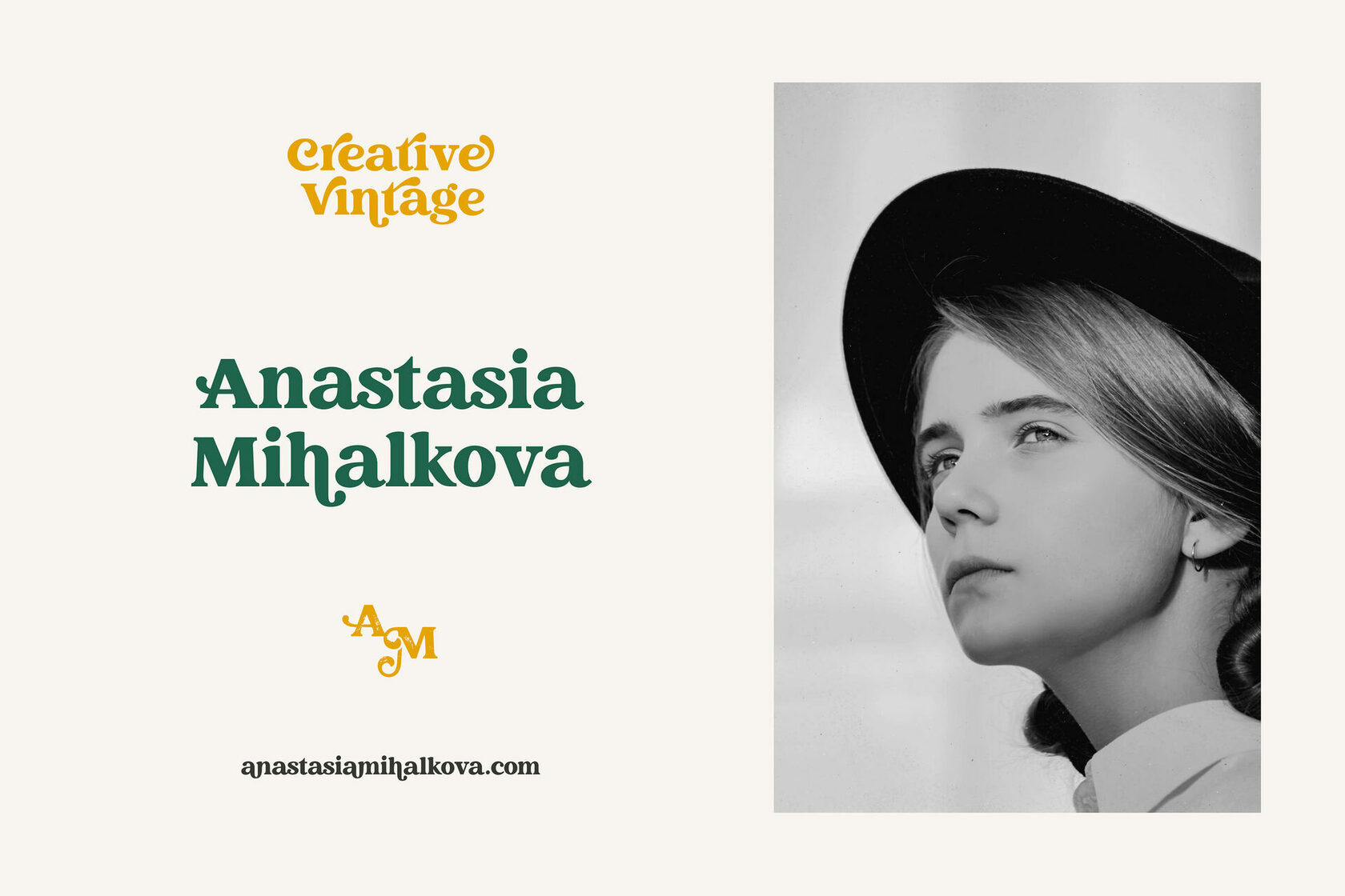 Creative Vintage Font | Serif Fonts - Blessed Print