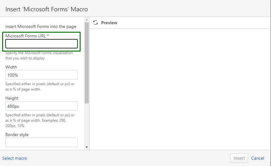 Create Forms in Confluence with Embedded Microsoft Forms Create Forms in Confluence with Embedded Microsoft Forms