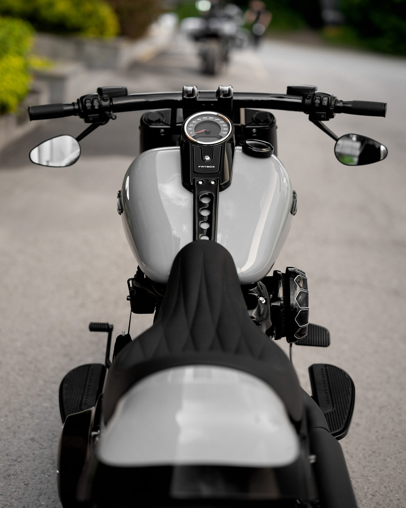 FATBOX by BOX39 — Custom Wide-Tire Motorcycle from Dubai