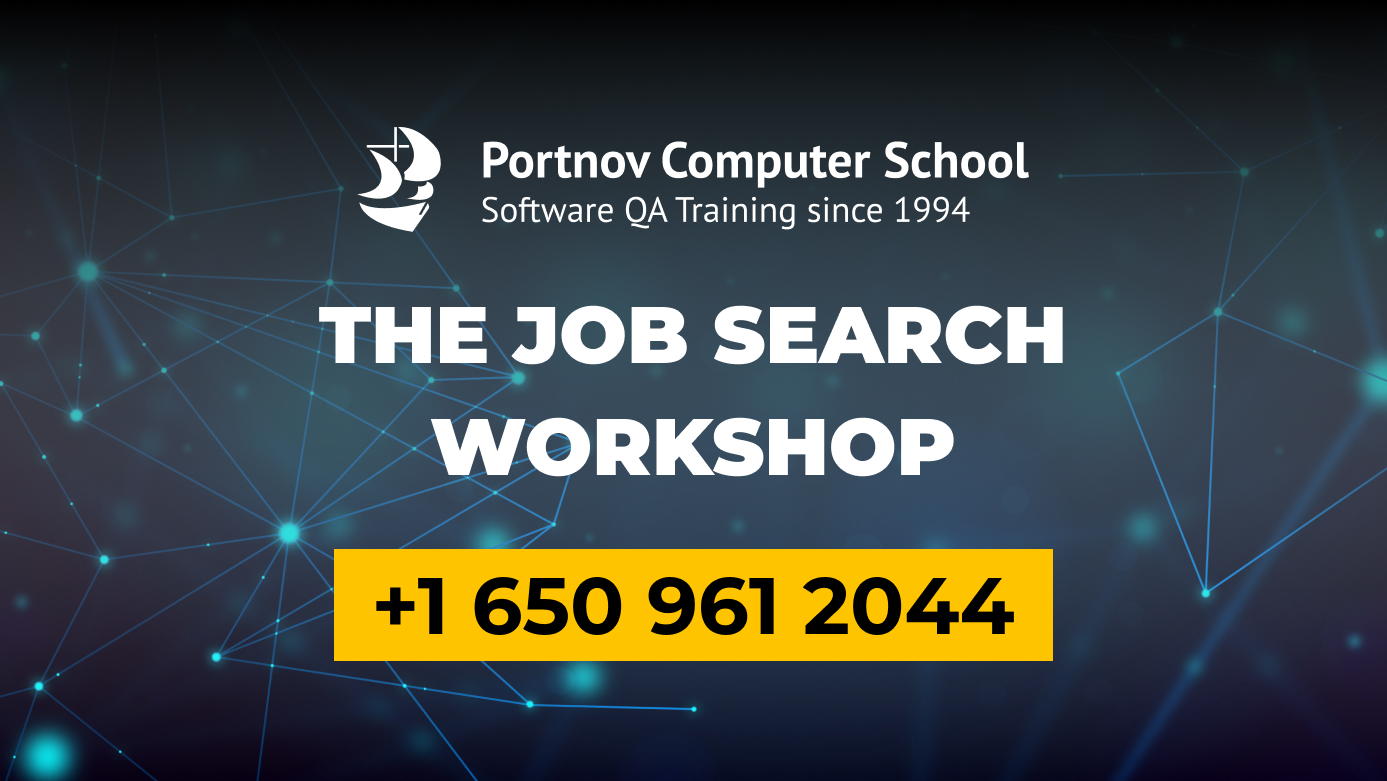 QA Job Search Workshop