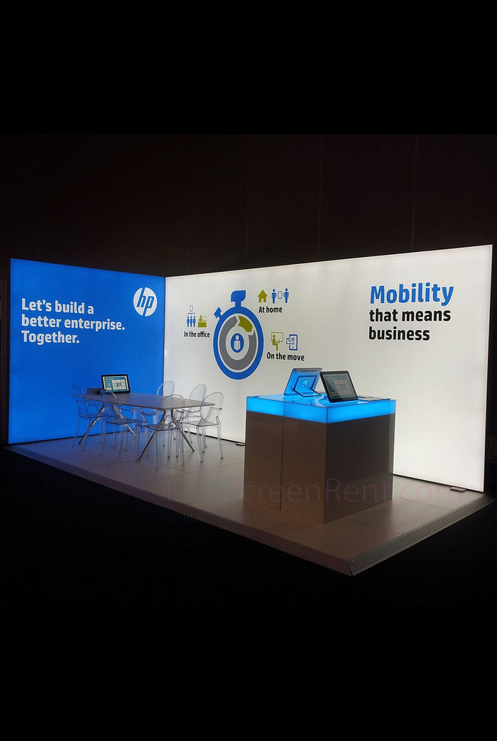LED Video Corners Rental for Events and Exhibitions in UAE