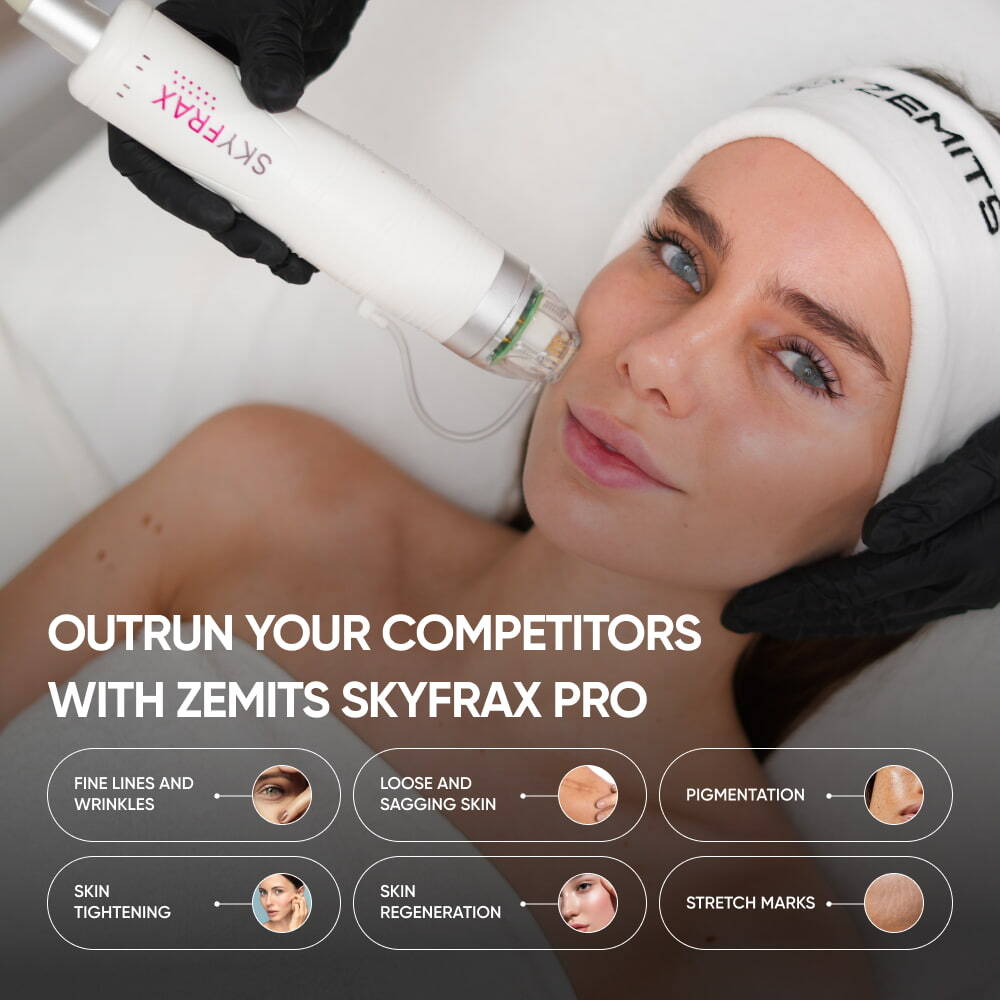 Zemits SkyFrax Pro Fractional Radiofrequency Microneedling|Esthetic Spa ...