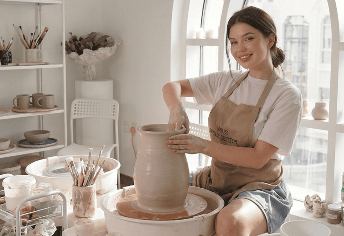 Create your own ceramics in Dubai