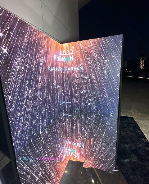 LED Video Corners Rental for Events and Exhibitions in UAE