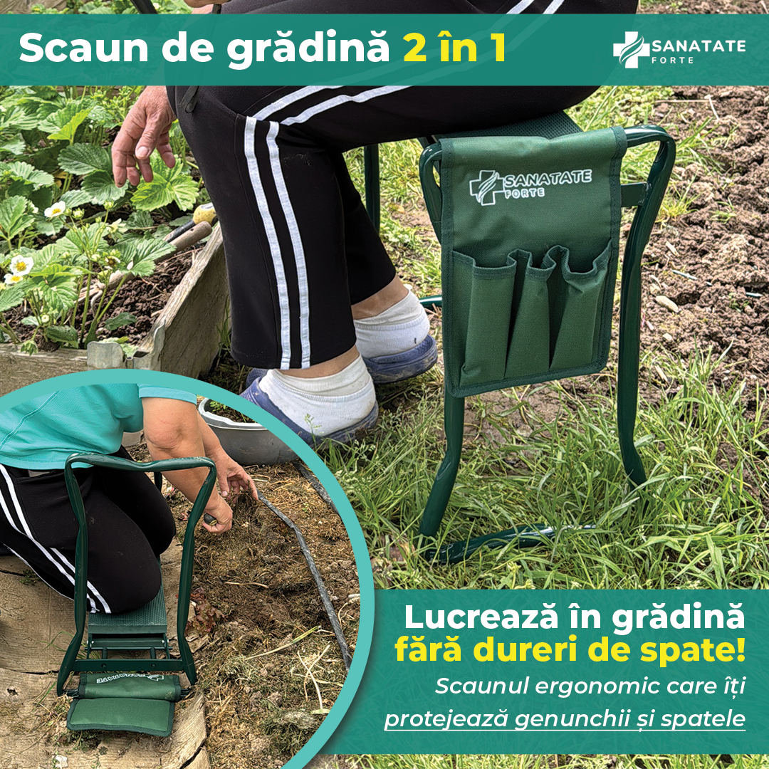 Scaun de grădină pentru seniori