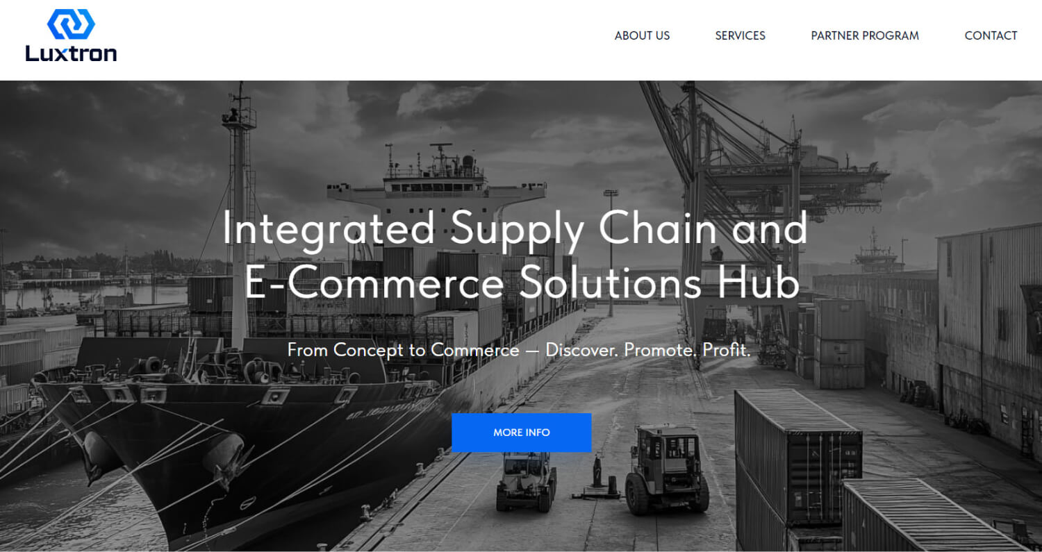 LUXTRON — Integrated Supply Chain and E-Commerce Solutions Hub