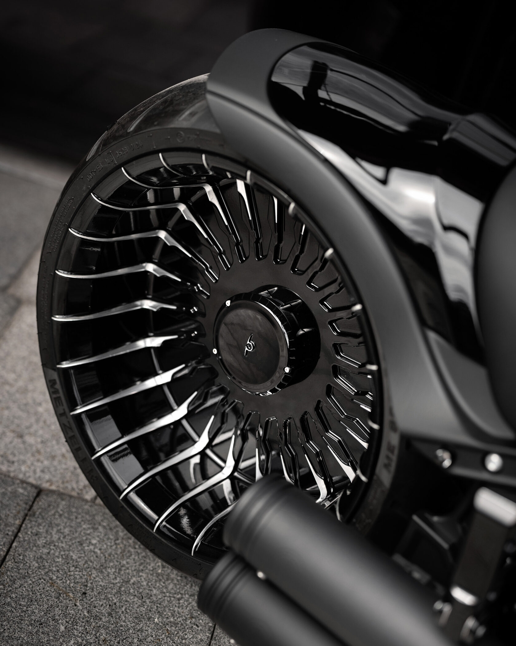 FATBOX by BOX39 — Custom Wide-Tire Motorcycle from Dubai