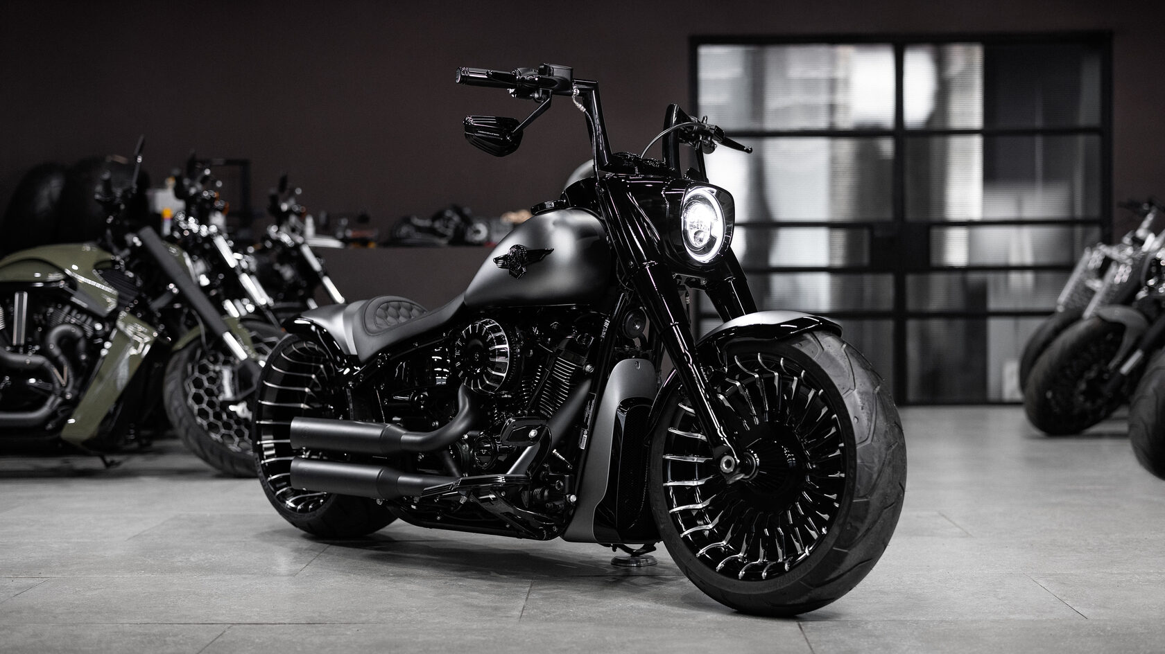 FATBOX 002 by BOX39 — Custom Fat-Tire Motorcycle | Made in Dubai