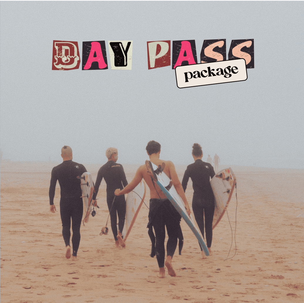 Day Pass - Desert Surf Camp | Surf Lessons & Villa Access