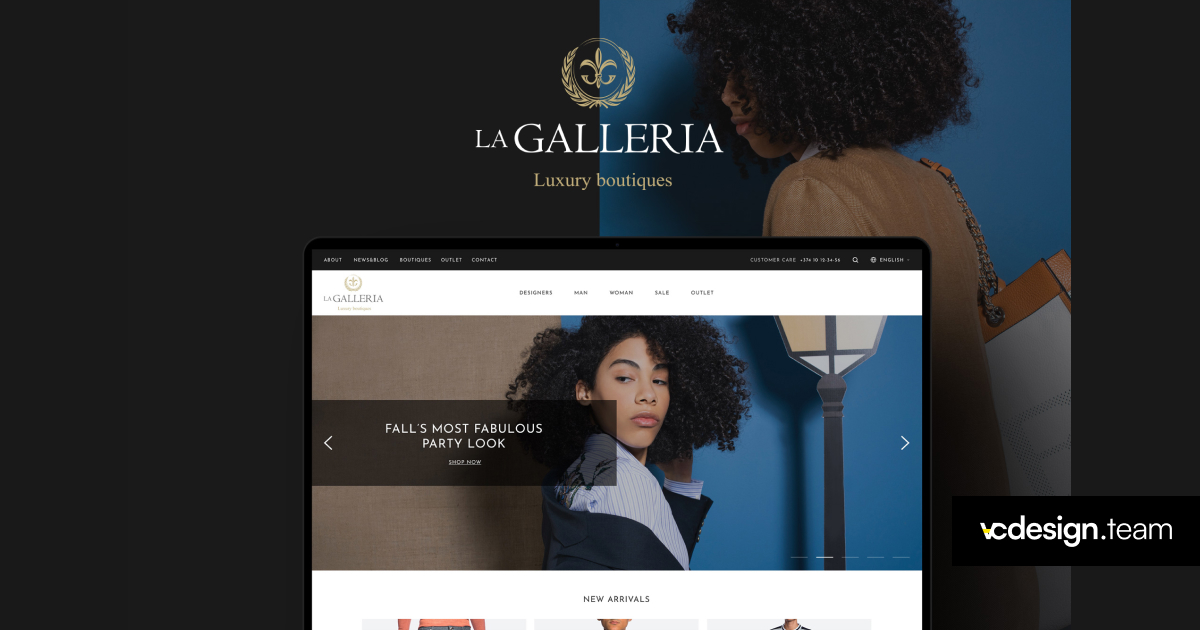 LaGalleria | Projects | VC design
