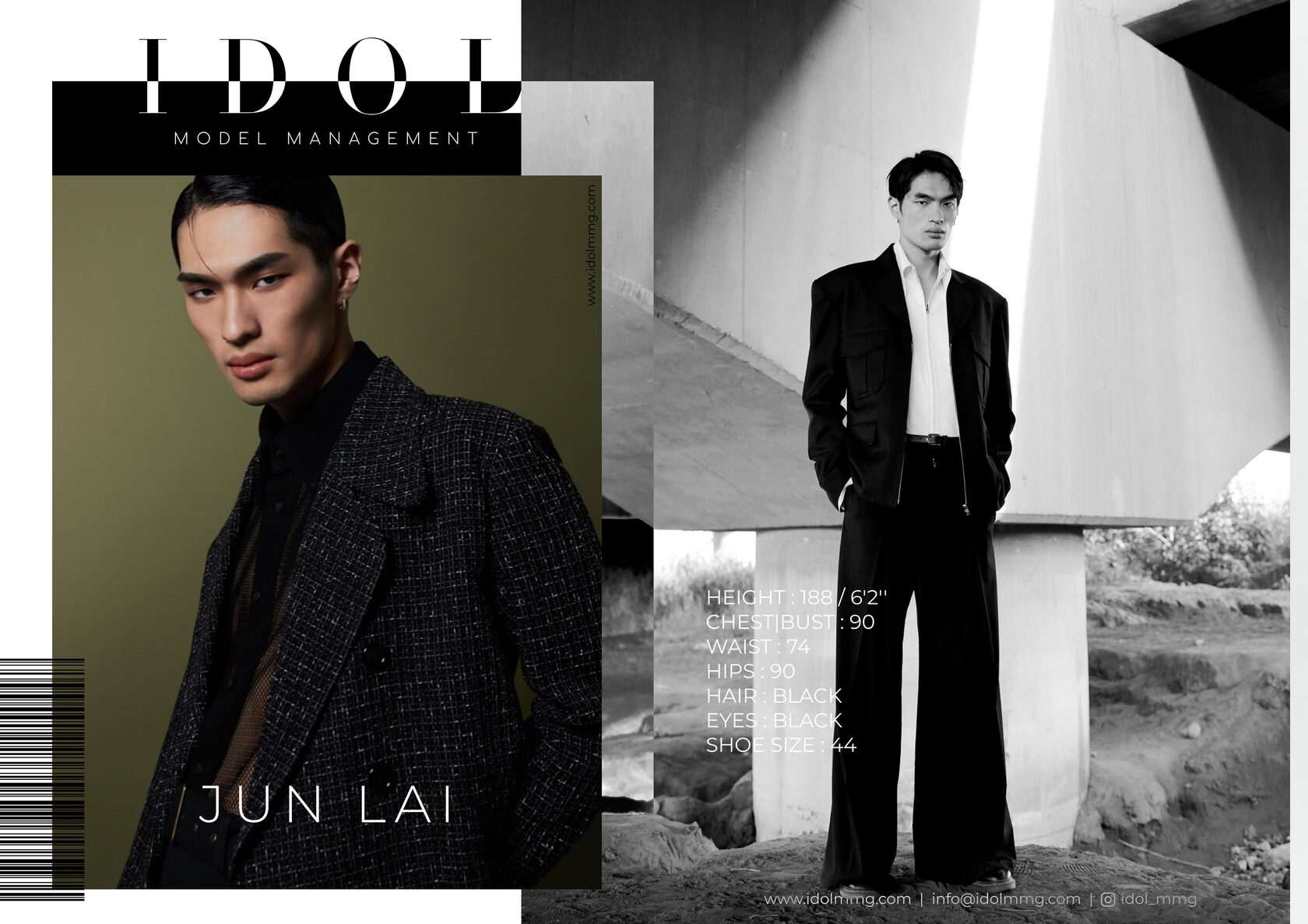 Jun Lai :: IDOL Model Management