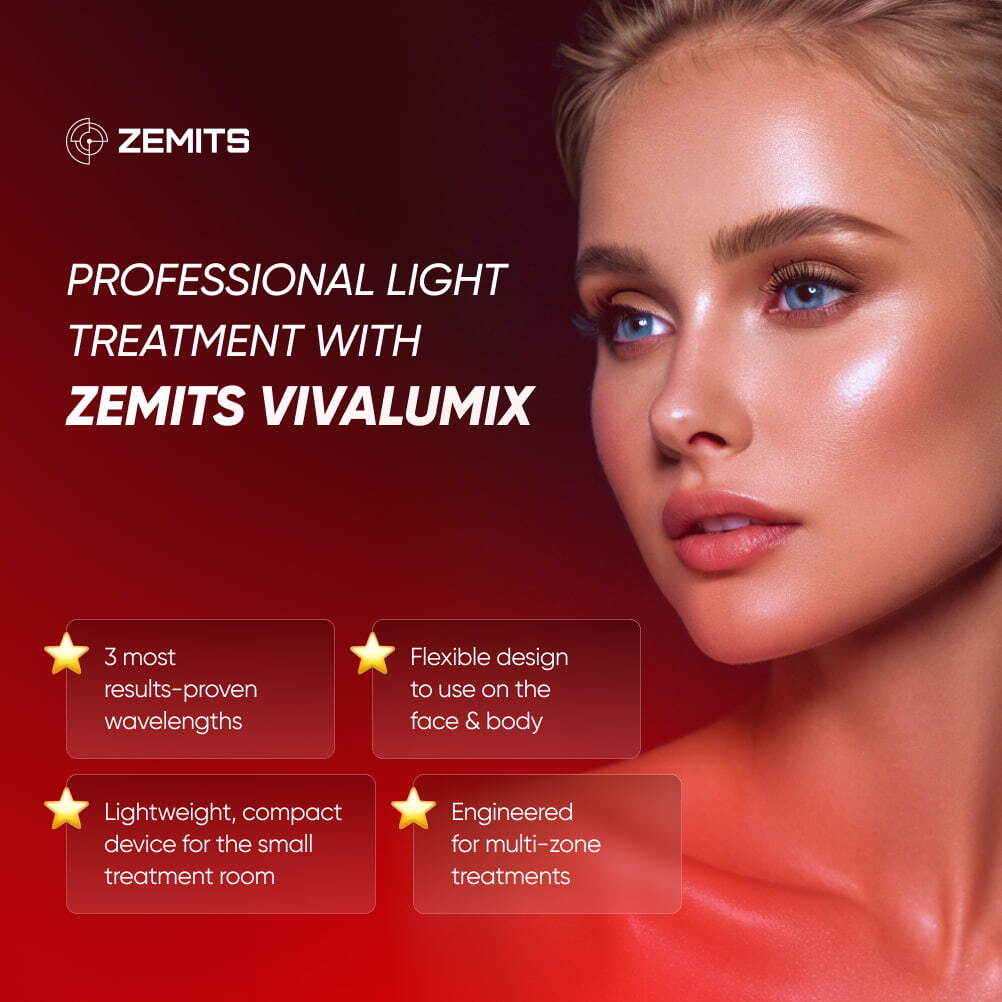 Zemits VivaLumix LED Light Therapy for Radiant, Healthy Skin