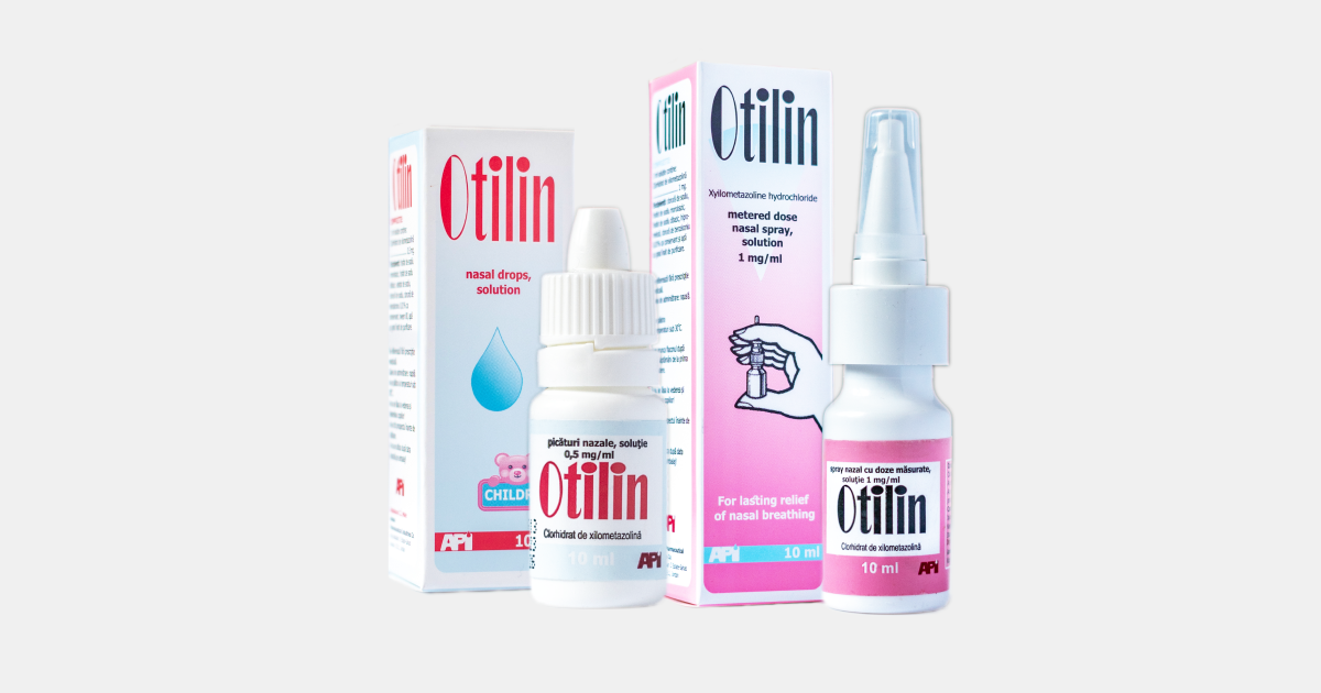 Otilin - înlăturarea guturaiului de orice etiologie