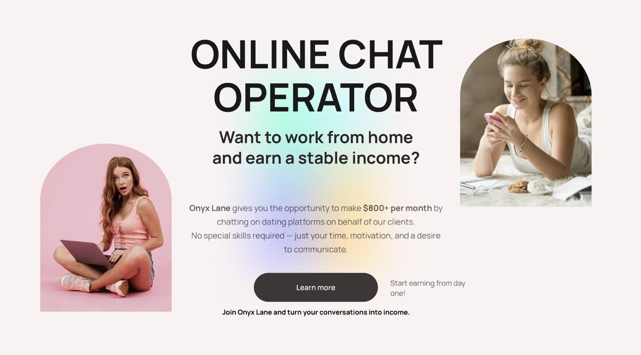 ONLINE CHAT OPERATOR
