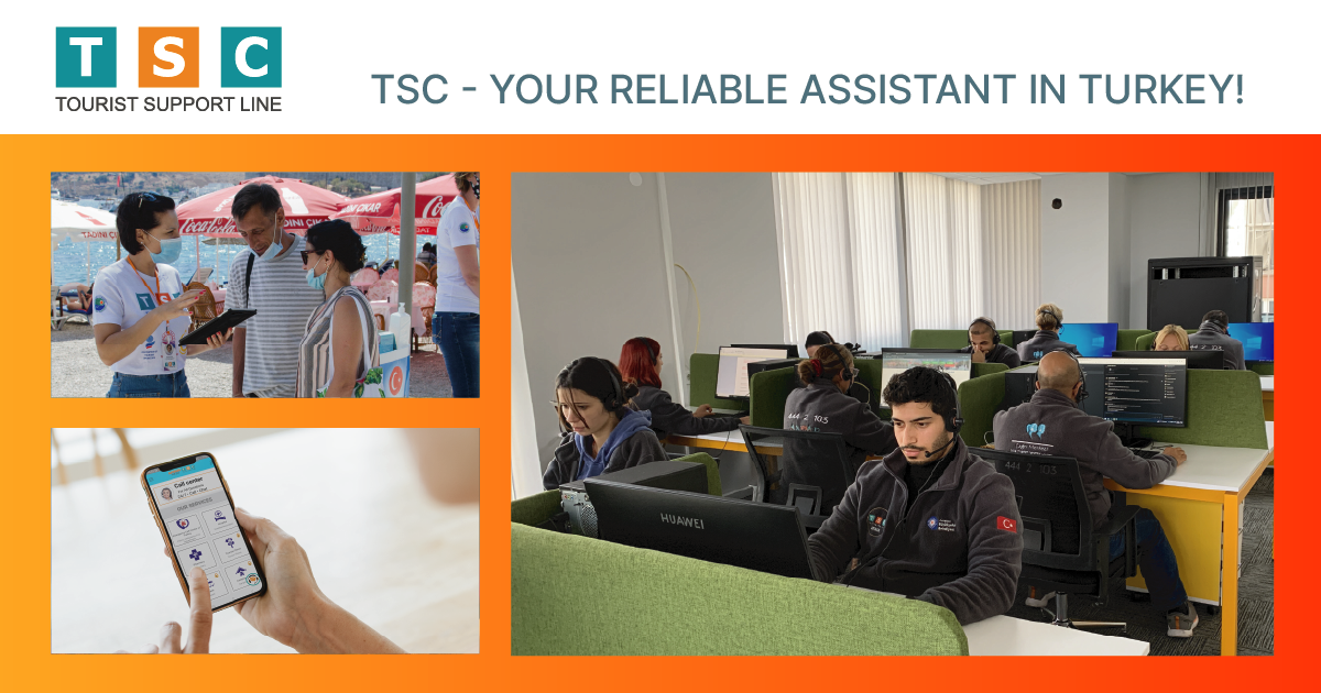 TSC "Tourist Support Line" in Turkey