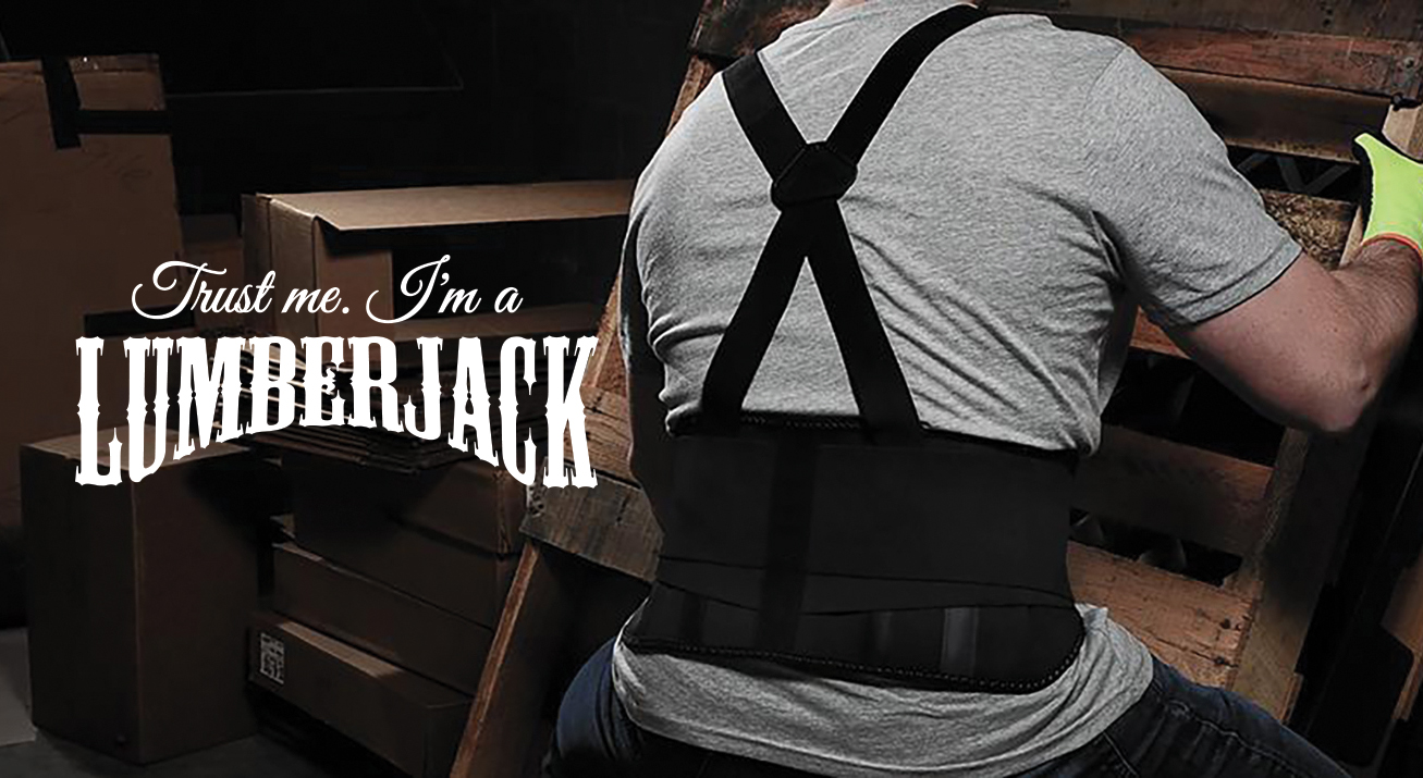 ПОЯС ДЛЯ ЗАХИСТУ СПИНИ LUMBERJACK