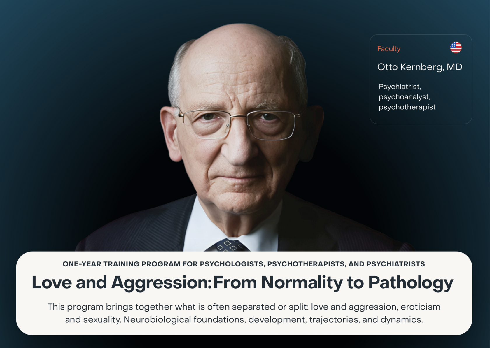 Get Full Access — One-year training program "Love and Aggression: From ...