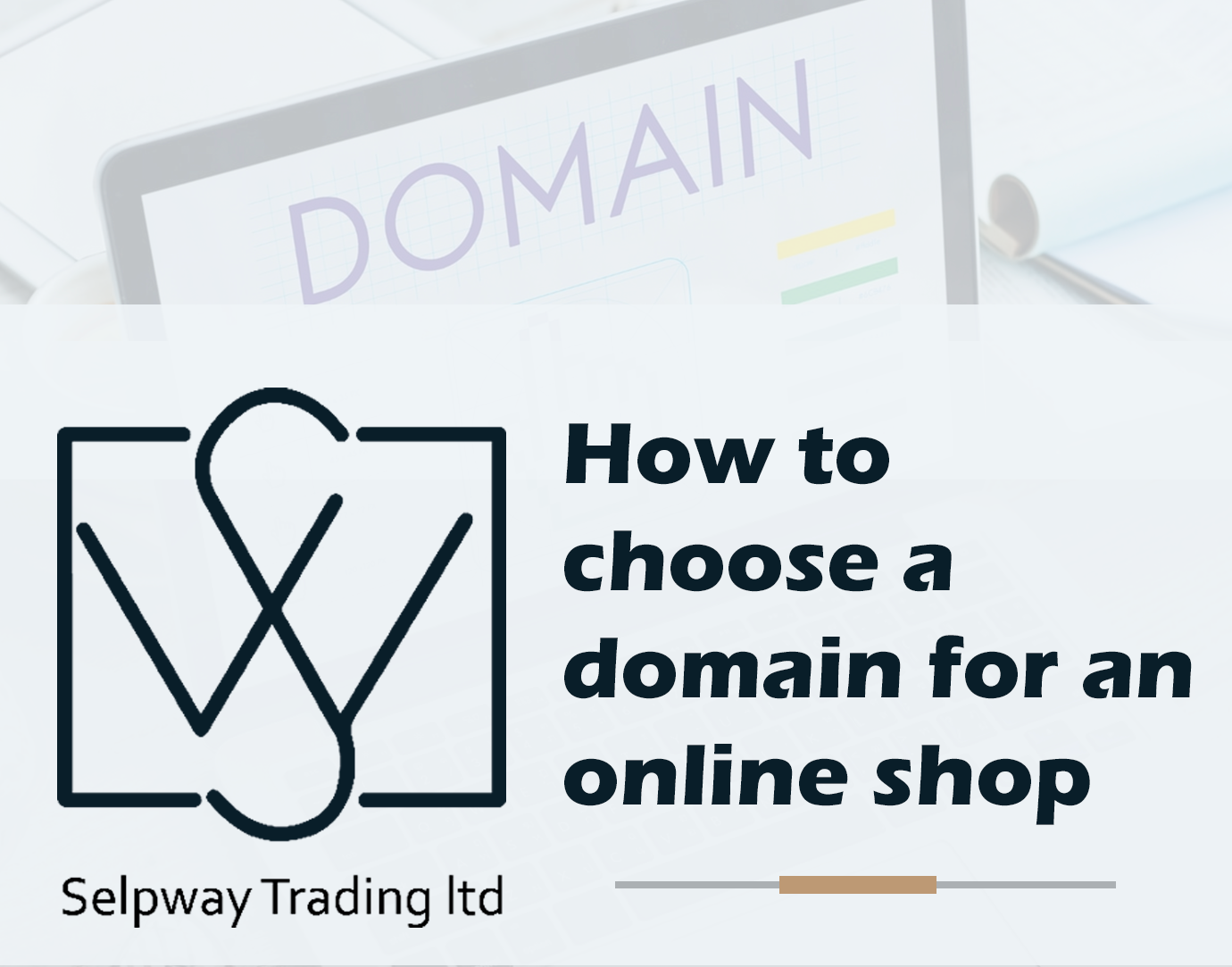 How to choose a domain for an online shop