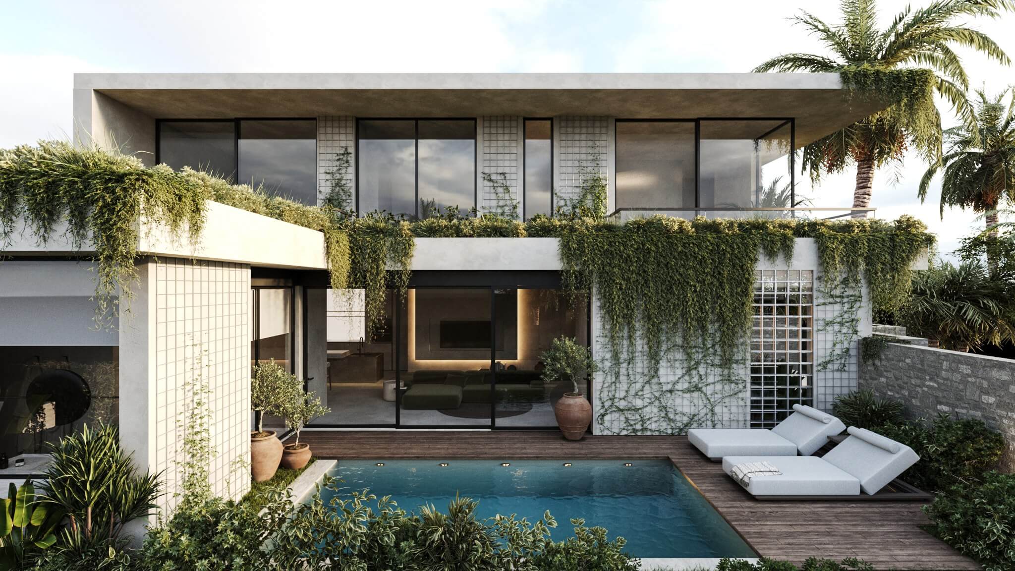 Mångata residence. Residential complex of A-class in Bali directly from ...