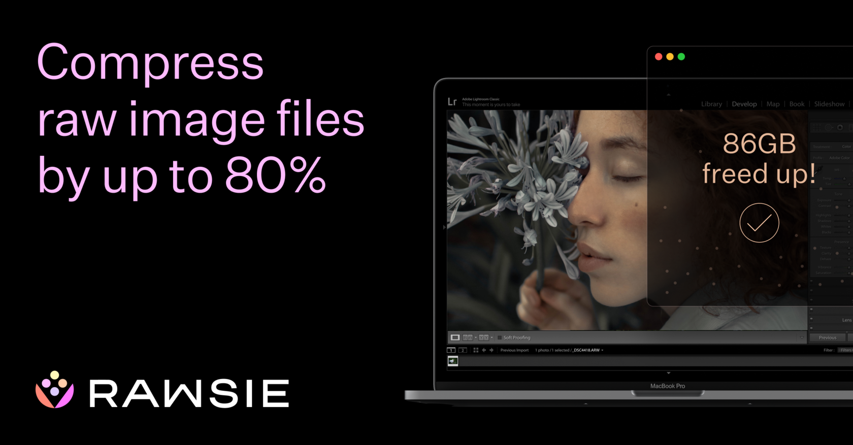 Rawsie – Reduce RAW image file size by up to 80%