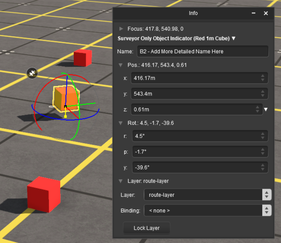 Using the Info Palette