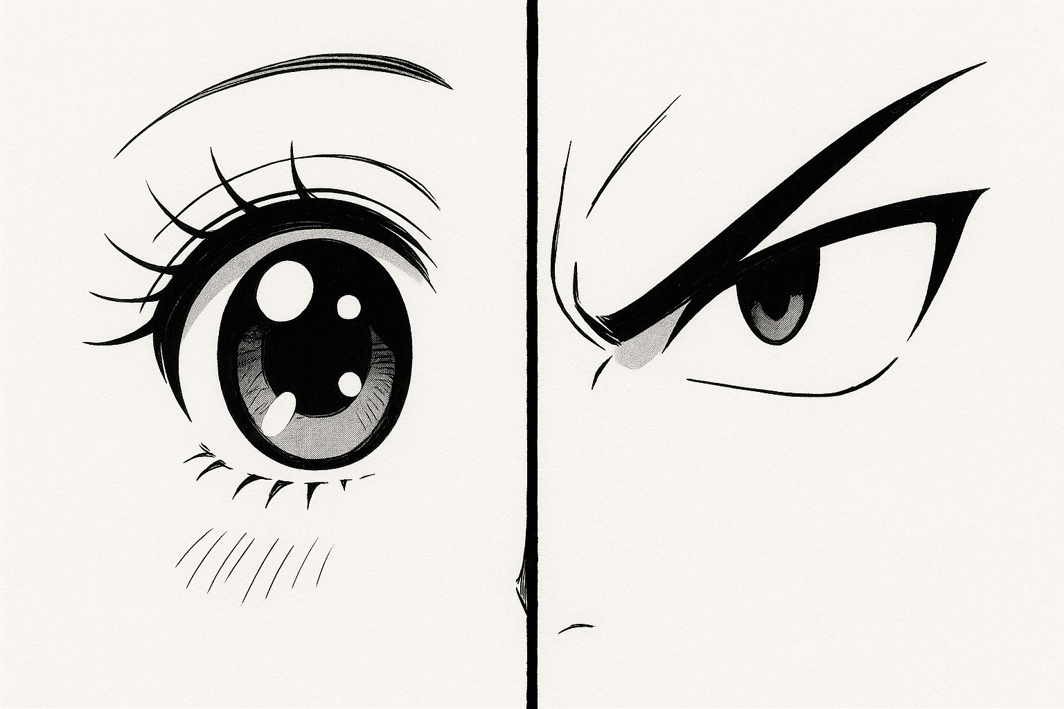 How to Draw Anime Eyes – Styles, Shapes, and Emotions
