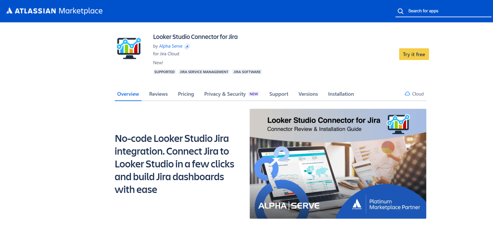 Alpha Serve Presents Looker Studio Connector for Jira
