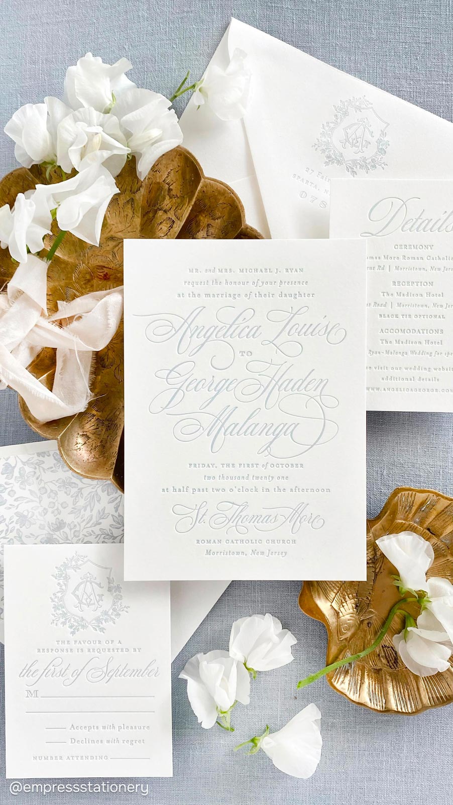 Mozart Font | Spencerian Script - Blessed Print